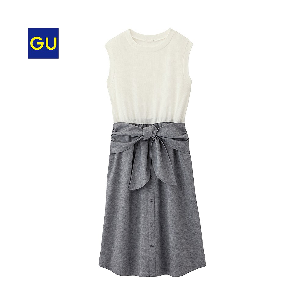 UNIQLOのGIRLS チュールワンピース（ノースリーブ） | StyleHint