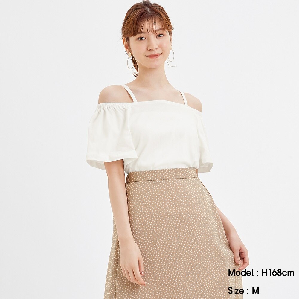 GUのバイカラークロップドキャミソールNT+E | StyleHint