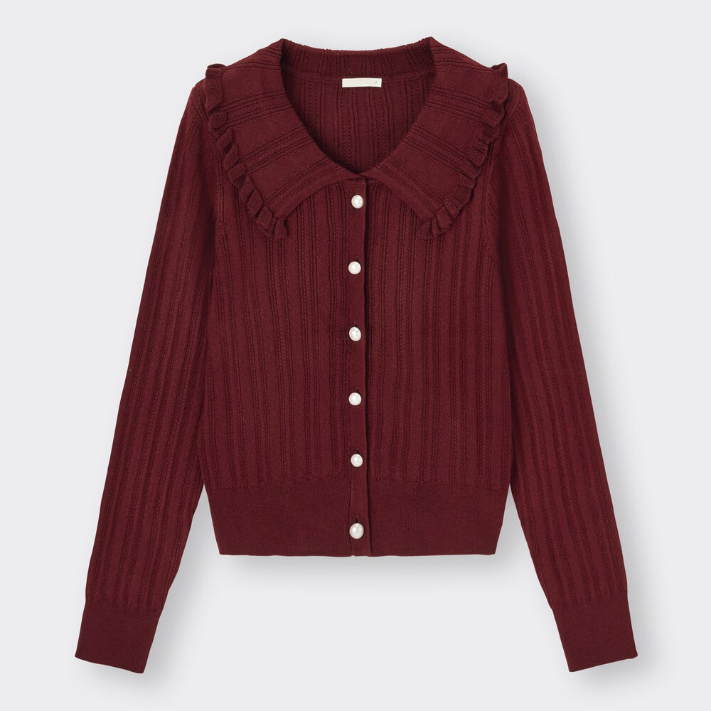 GU 990円 レーシーカーディガン | ¥セール情報局