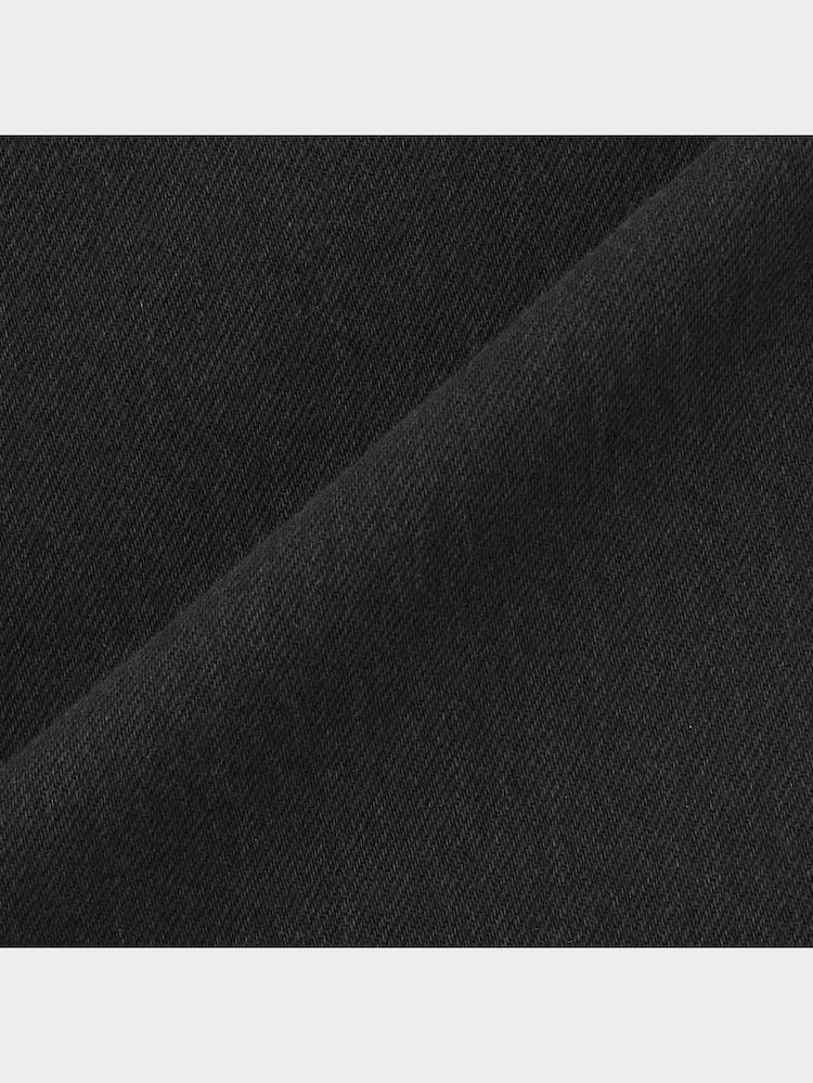 GU公式 | ハイウエストセミワイドジーンズ(丈標準72～76cm)