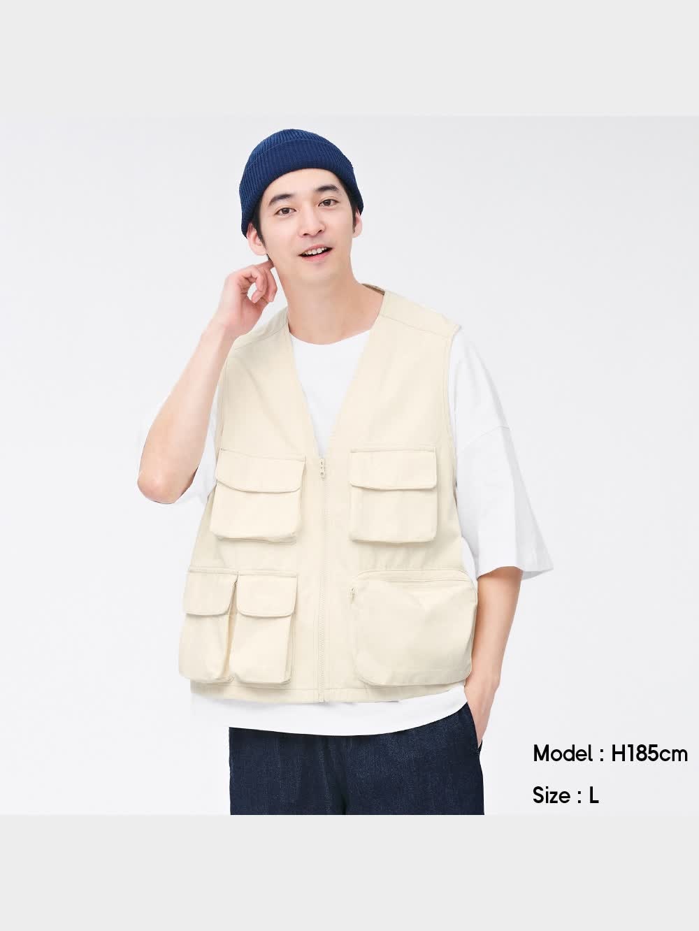 GU公式 | デニムユーティリティベストOSB+EC