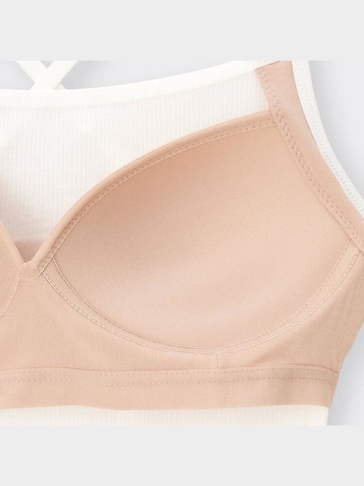 GU公式 | ブラフィール2WAYクロップドキャミソール