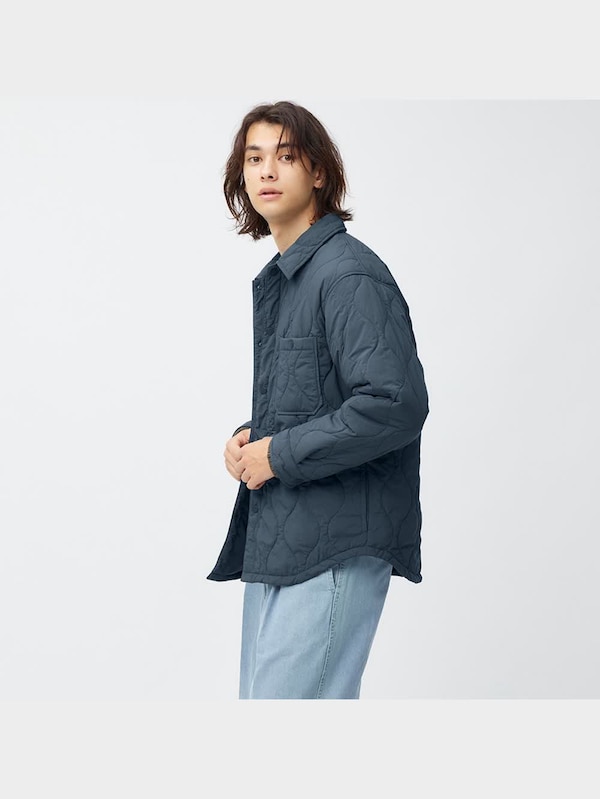 GU公式 | ヒートパデッドキルティングブルゾンSW+E