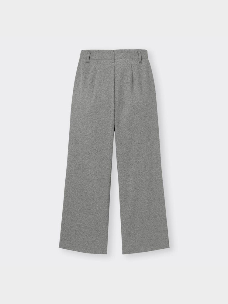GU公式 | ブラッシュドジャージーワイドパンツ(丈標準70.0～74.0cm)