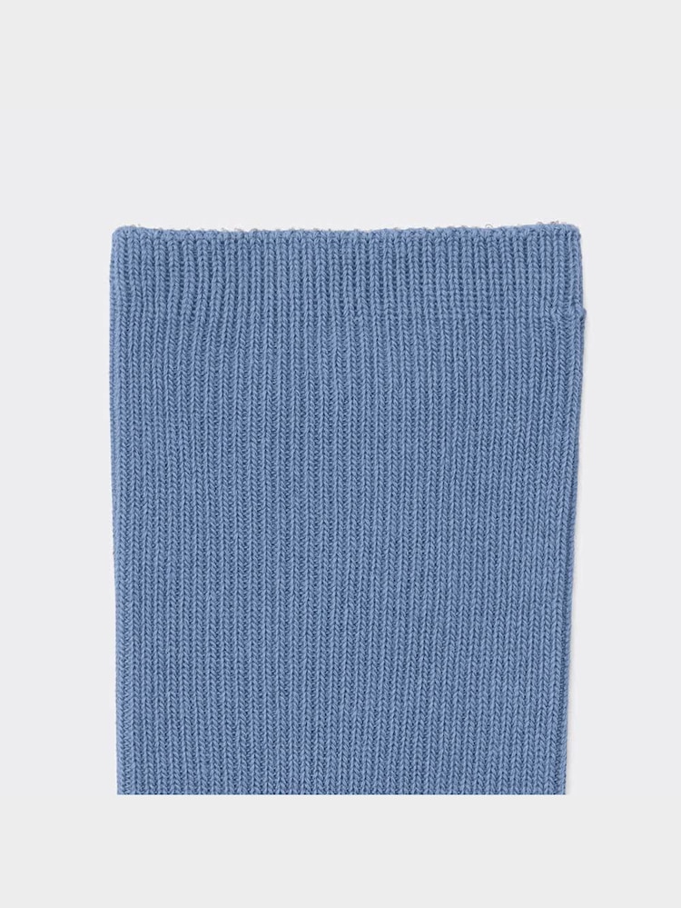 GU公式 | リブクルーソックス3P(カラー)