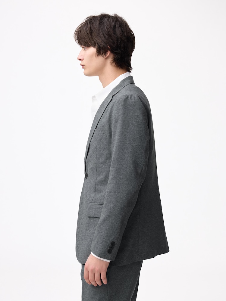 GU公式 | ウォッシャブルテーラードジャケットSW(セットアップ可能)