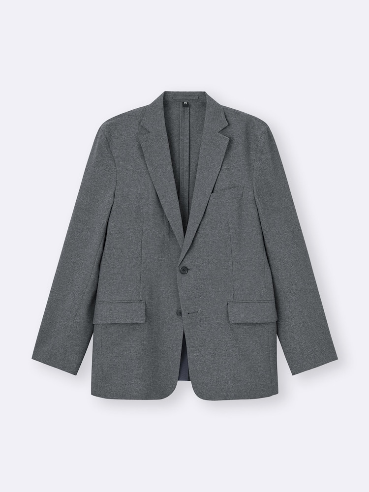 GU公式 | ウォッシャブルテーラードジャケットSW(セットアップ可能)