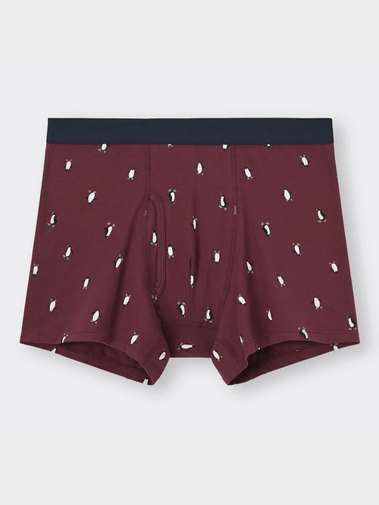 GU公式 | ボクサーパンツ(レギュラーライズ)(ペンギン)