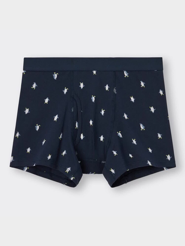 GU公式 | ボクサーパンツ(レギュラーライズ)(ペンギン)