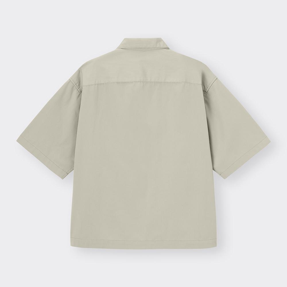 男裝 短版oversized襯衫(5分袖)NT+E | UQ 搜尋