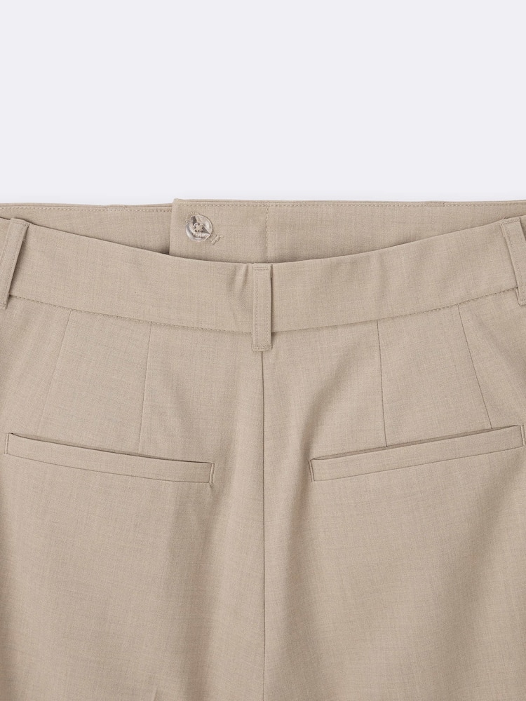 GU公式 | ウォッシャブルストレートパンツZ(丈標準69.5～73.5cm)(セットアップ可能)