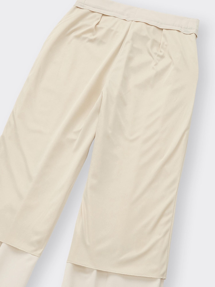 GU公式 | ウォッシャブルストレートパンツZ(丈標準69.5～73.5cm)(セットアップ可能)