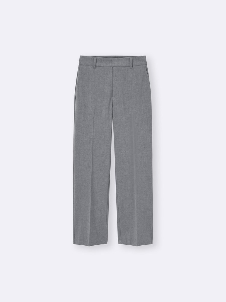 GU公式 | ウォッシャブルストレートパンツZ(丈標準69.5～73.5cm)(セットアップ可能)