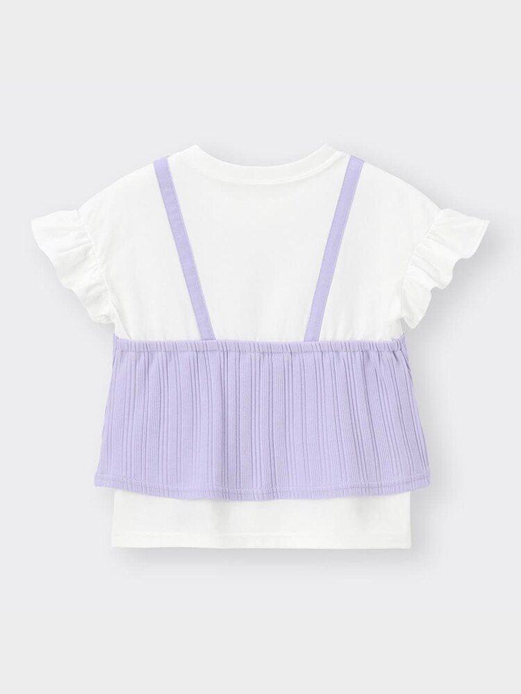 GU公式 | BABY(TODDLER)GIRLSキャミソールドッキングT(半袖)+E