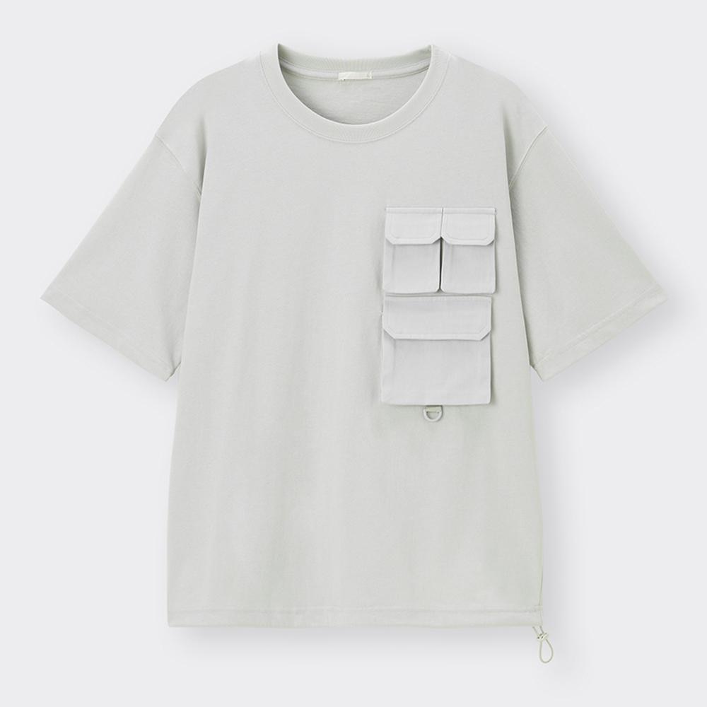 男裝 多口袋T恤(5分袖)NT+E | UQ 搜尋