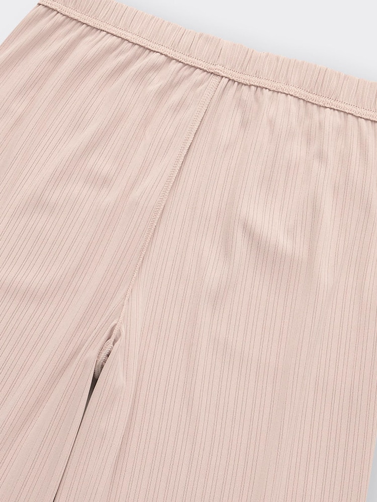 GU公式 | リブプルオンパンツ(丈標準68.0～72.0cm)(セットアップ可能)(2024年夏アイテム)