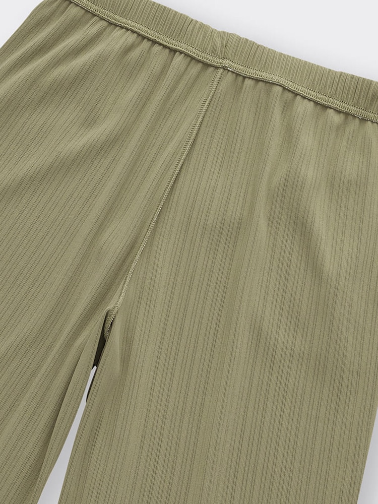 GU公式 | リブプルオンパンツ(丈標準68.0～72.0cm)(セットアップ可能)(2024年夏アイテム)