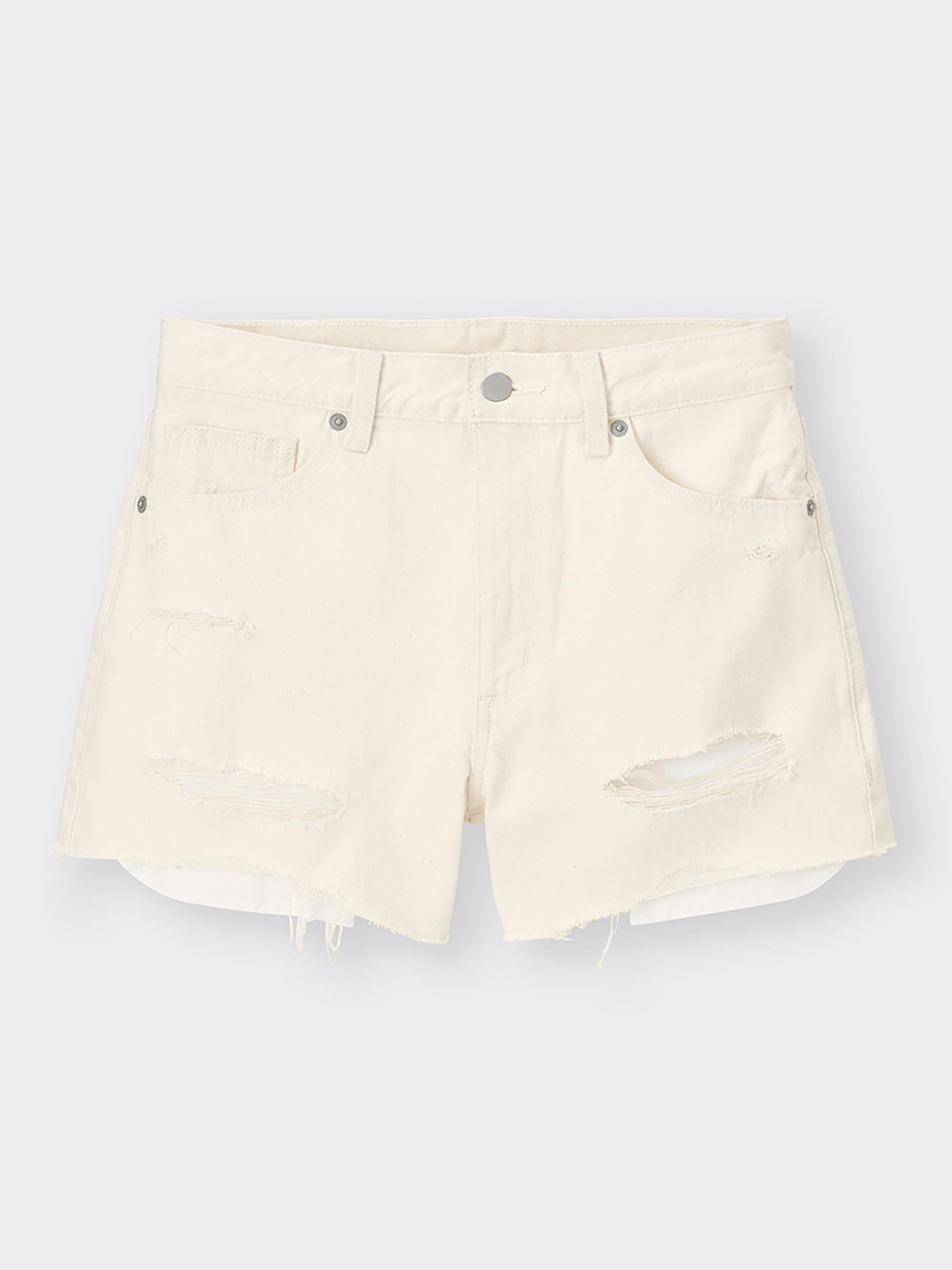 女裝 刷破牛仔短褲OSB+EC | UQ 搜尋