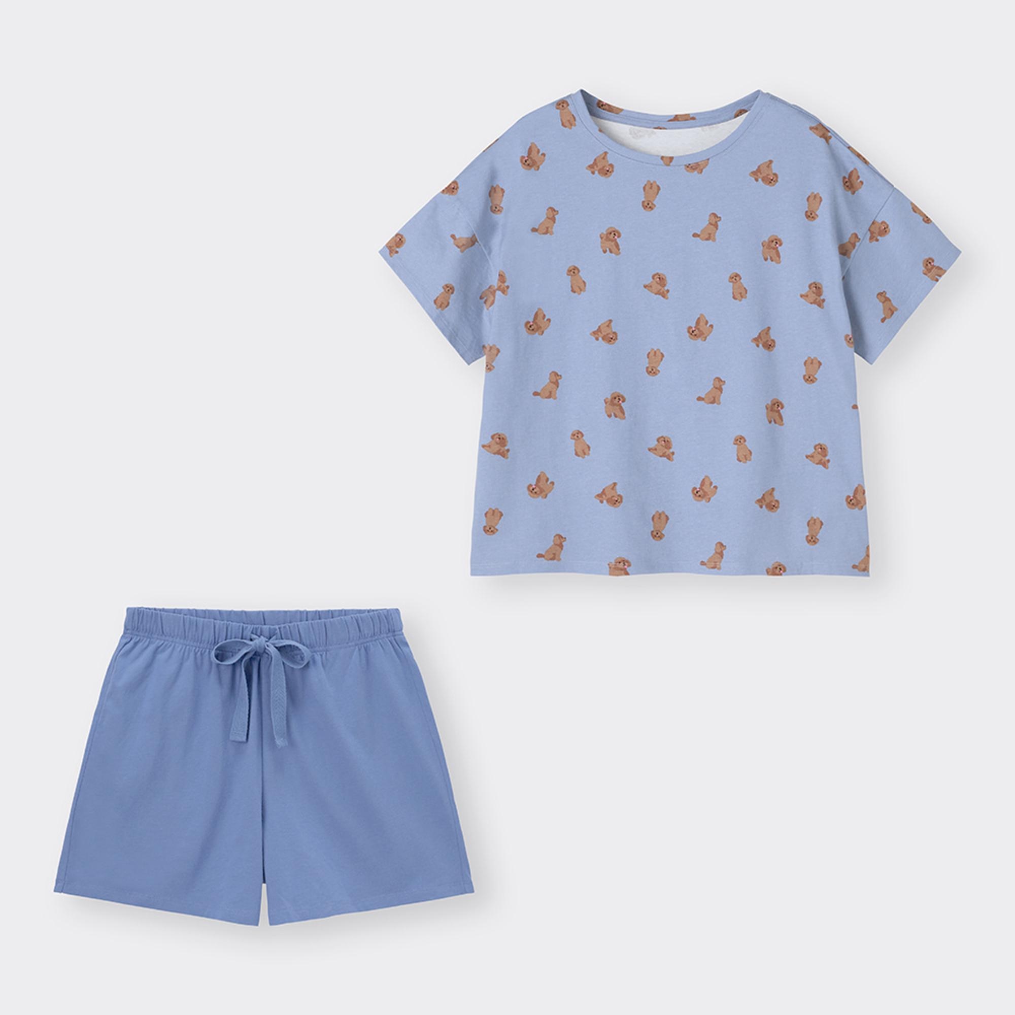 女裝 家居服組(短袖短褲)(狗)OSB+EC | UQ 搜尋