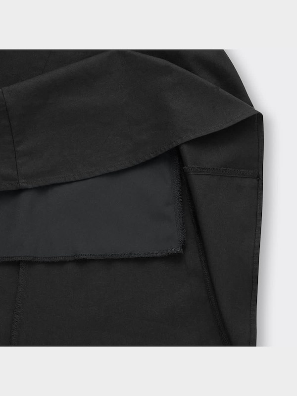 GU公式 | リネンブレンドフレアミディスカート+EC(丈短め78.0-82.0cm)