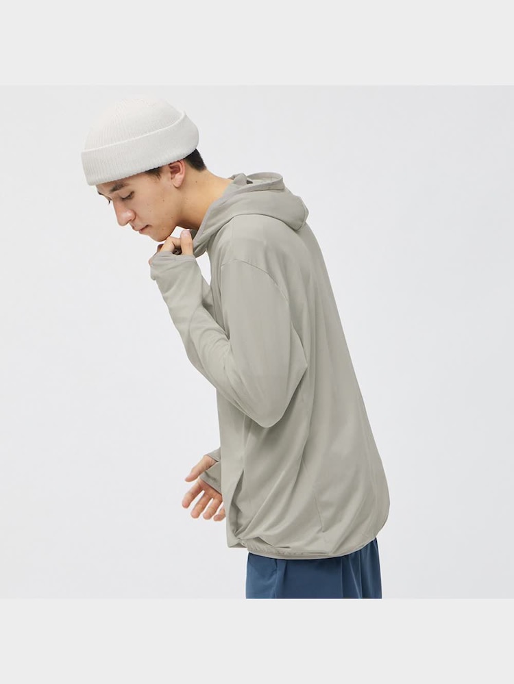 GU公式 | UVカットフルジップパーカ(長袖)GA