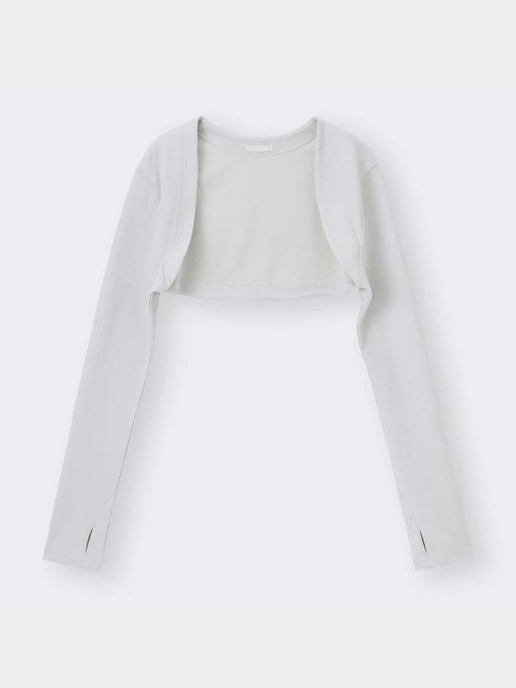 GU公式 | UVカットショートボレロ(長袖)+E