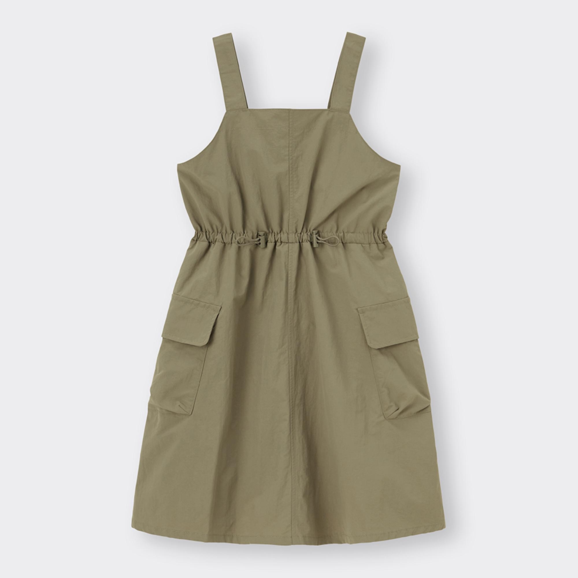 童裝 女童吊帶連身裙(接觸涼感) | UQ 搜尋