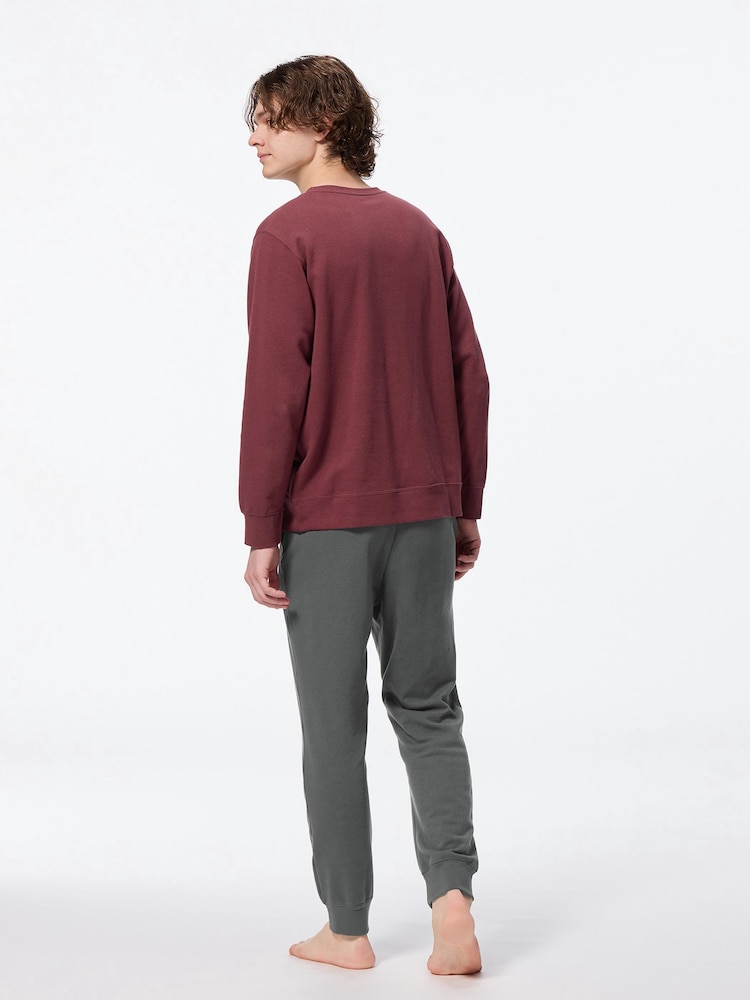 GU公式 | ストレッチソフトラウンジセット(長袖&ロングパンツ)