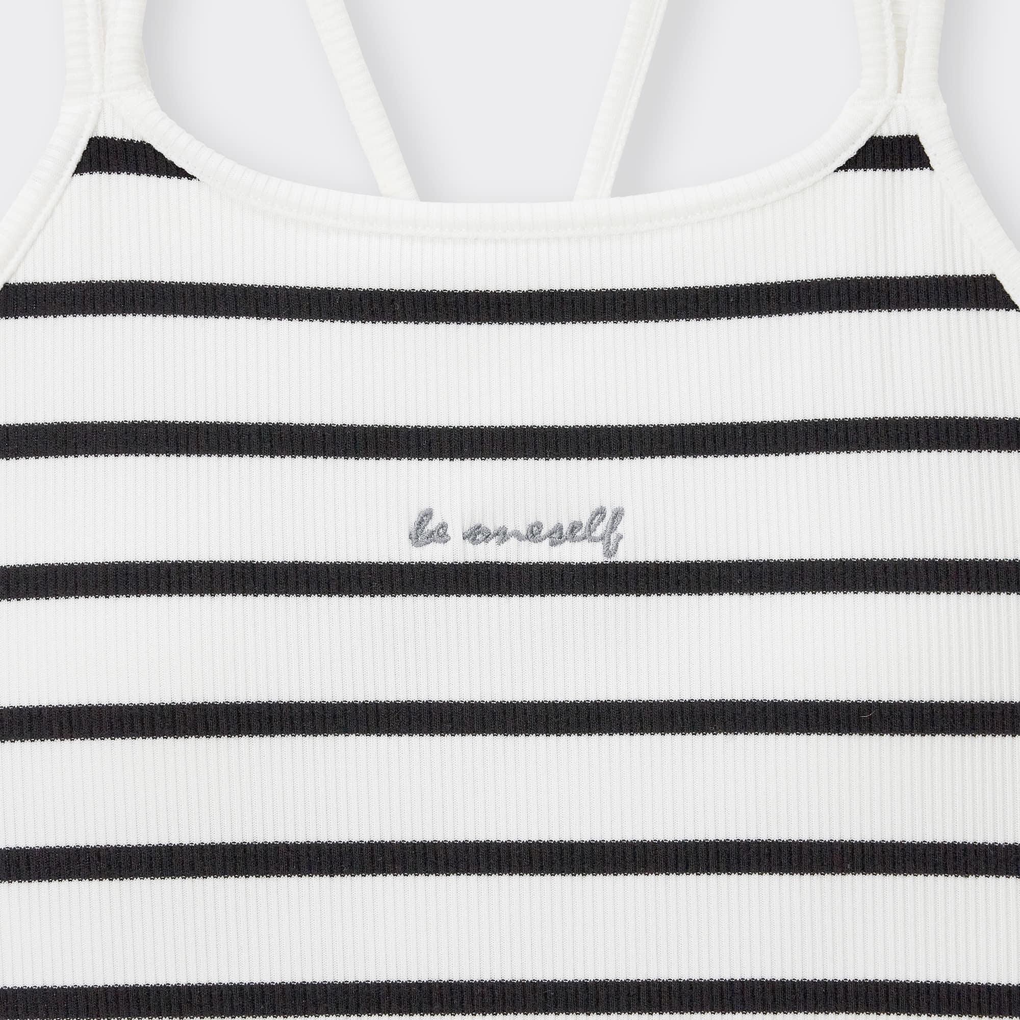 童裝 TEEN Bra-feel 細肩帶短版背心 | UQ 搜尋