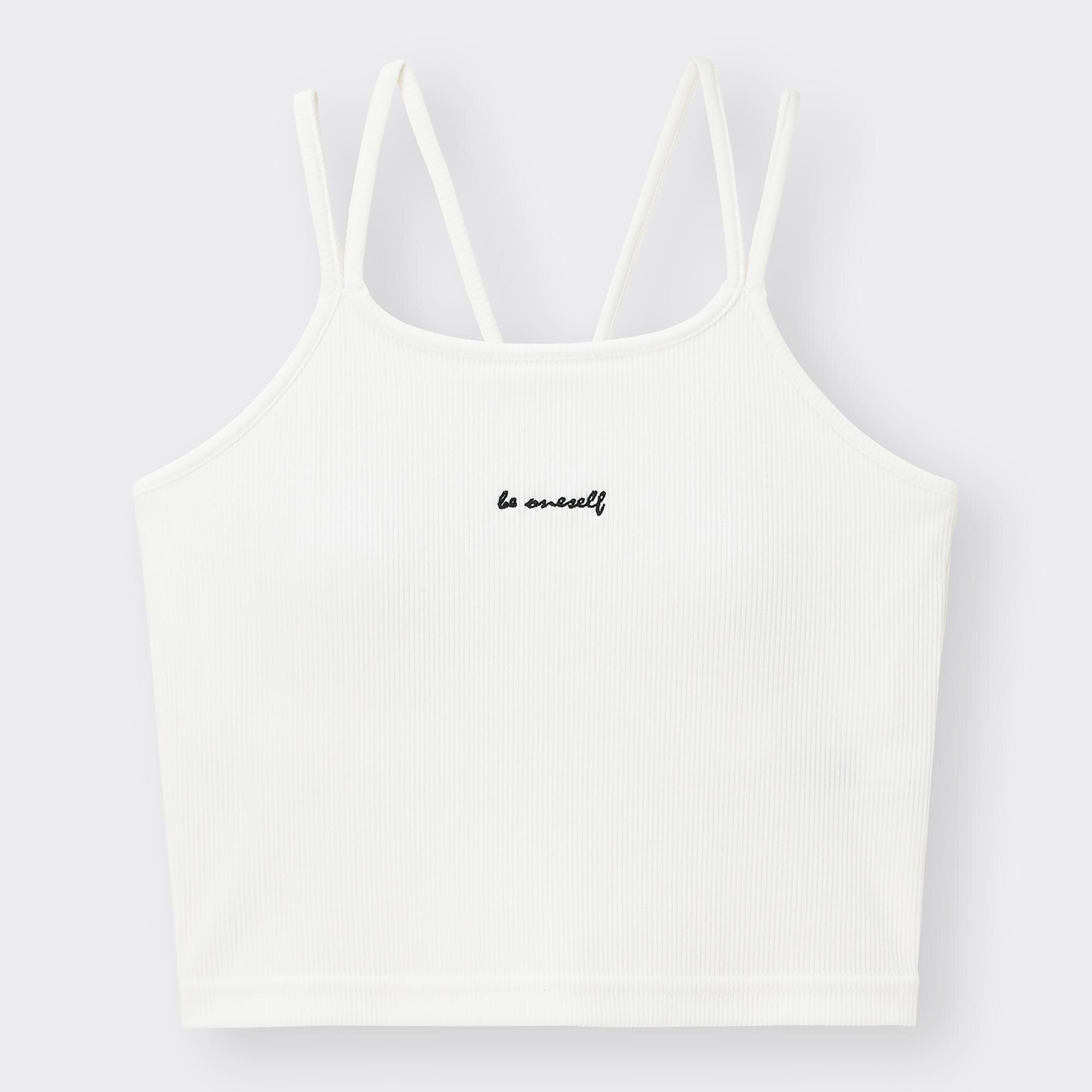 童裝 TEEN Bra-feel 細肩帶短版背心 | UQ 搜尋