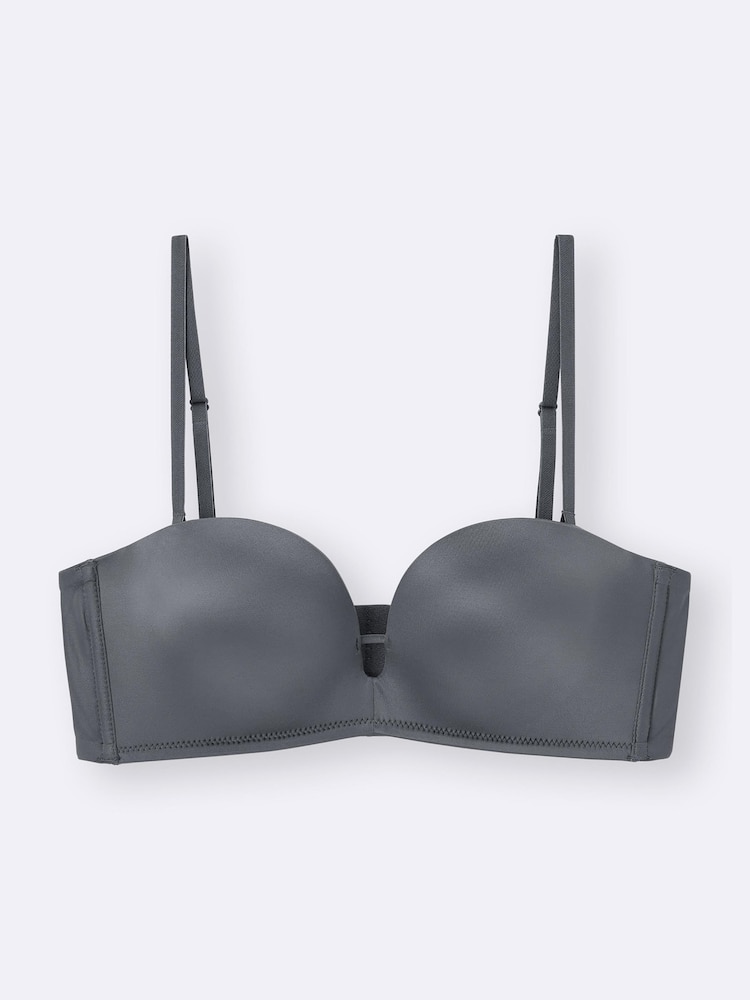 GU公式 | ストラップレスブラ+E(セットアップ可能)