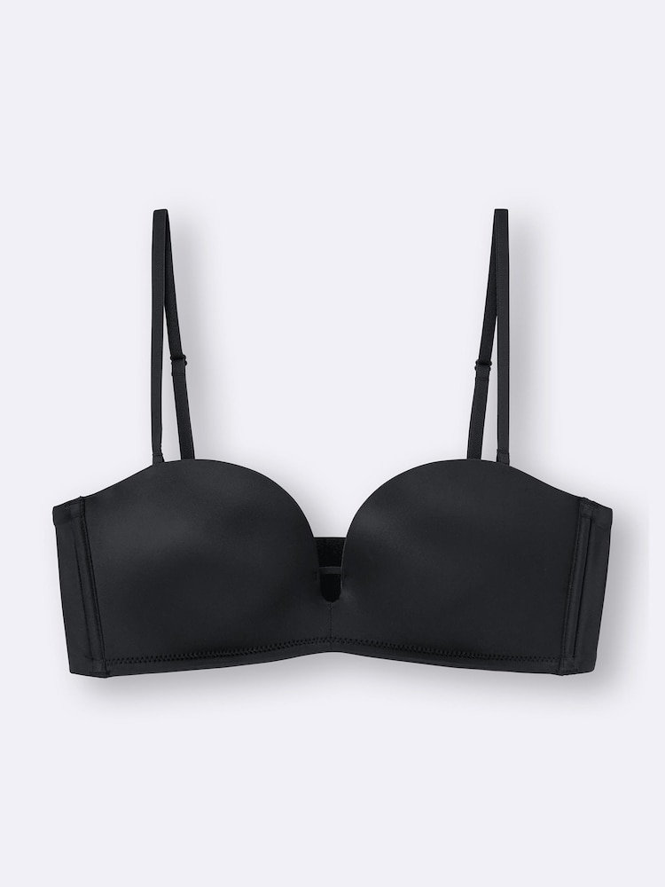 GU公式 | ストラップレスブラ+E(セットアップ可能)