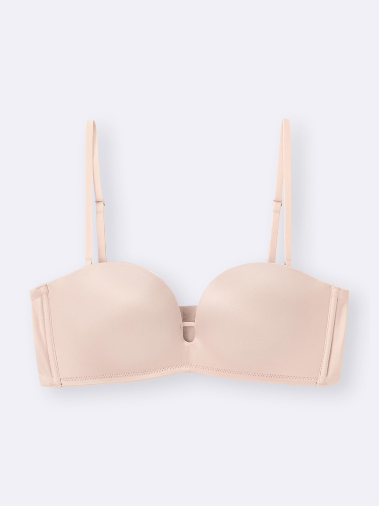 GU公式 | ストラップレスブラ+E(セットアップ可能)