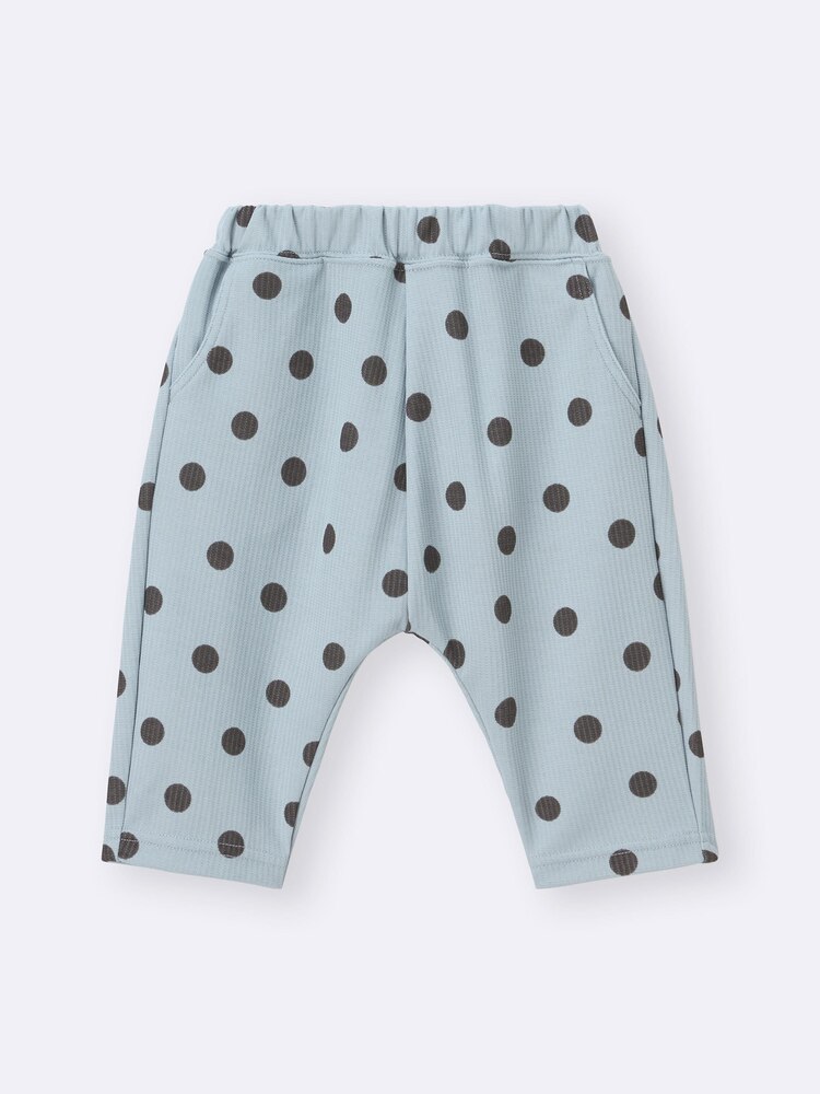 GU公式 | BABY(TODDLER)ドライサマナルパンツ(7分丈)(ドット)+E