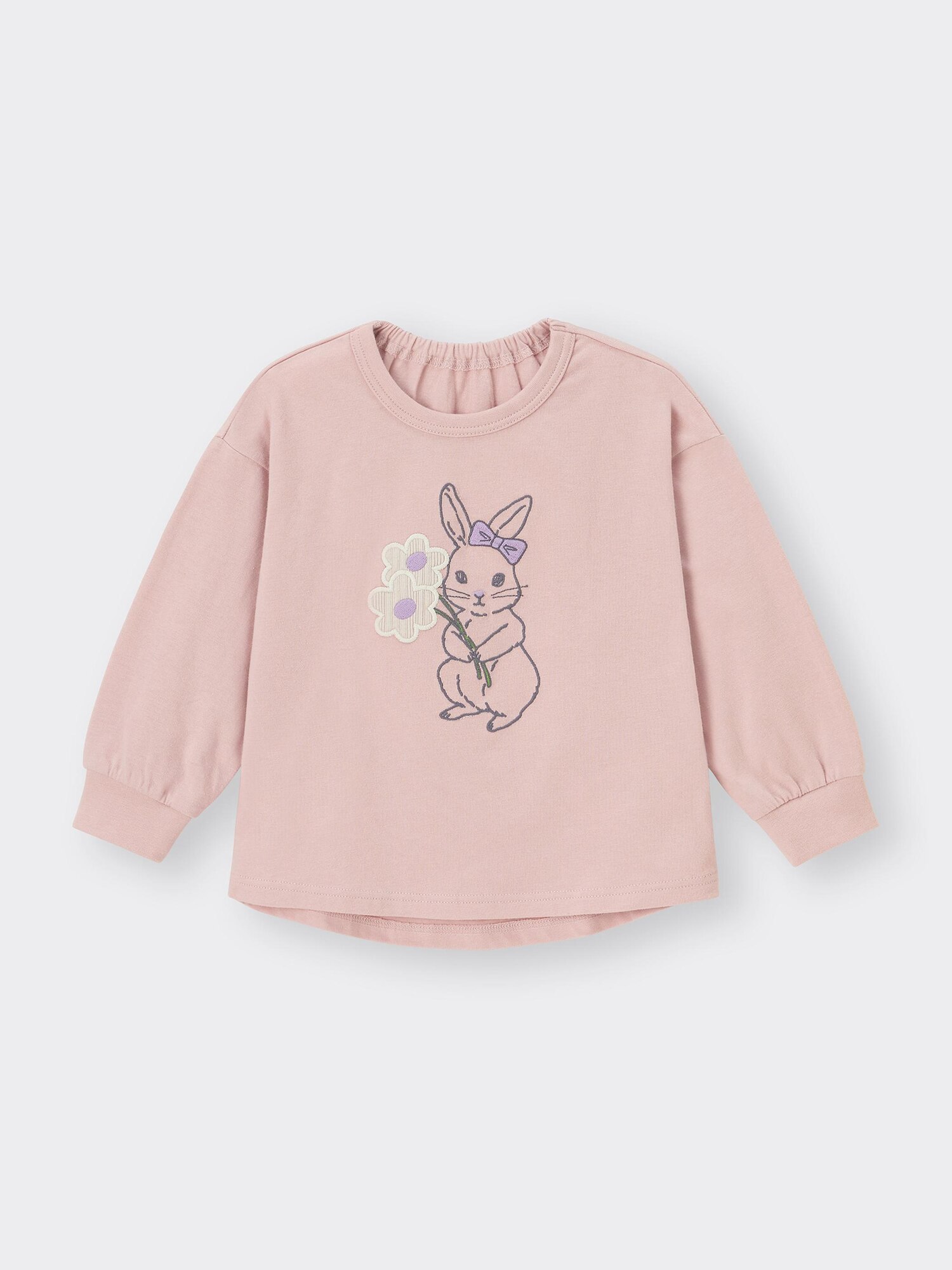 GU公式 | BABY(TODDLER)カンタンT(長袖)(ラビット)