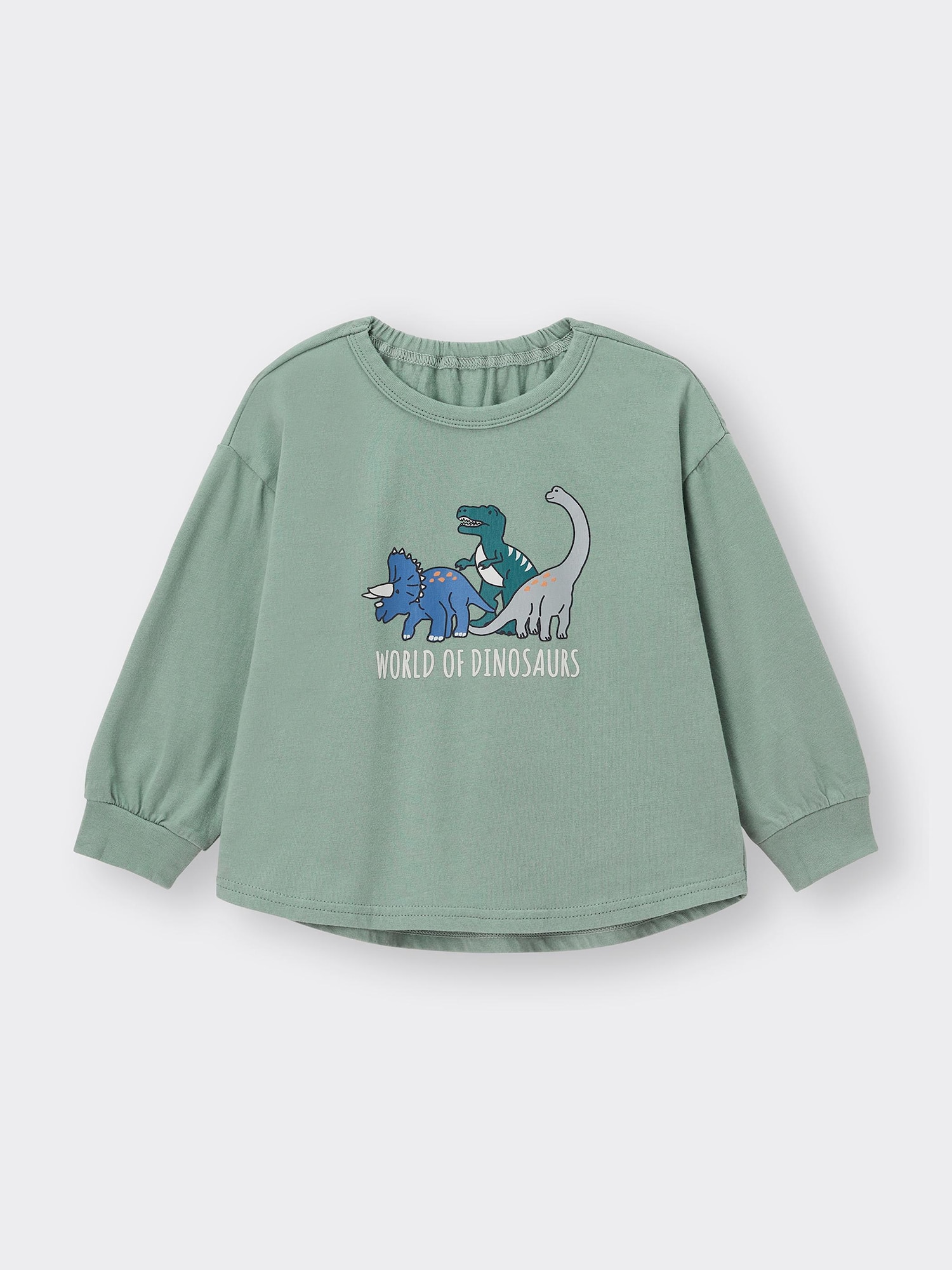 GU公式 | BABY(TODDLER)カンタンT(長袖)(ダイナソー)