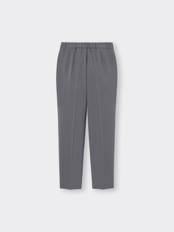 GU公式 | タックテーパードパンツ+EC(丈長め73.0cm)