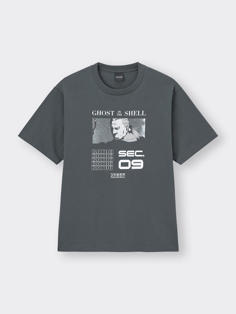 GU公式 | グラフィックT GHOST IN THE SHELL S.A.C.