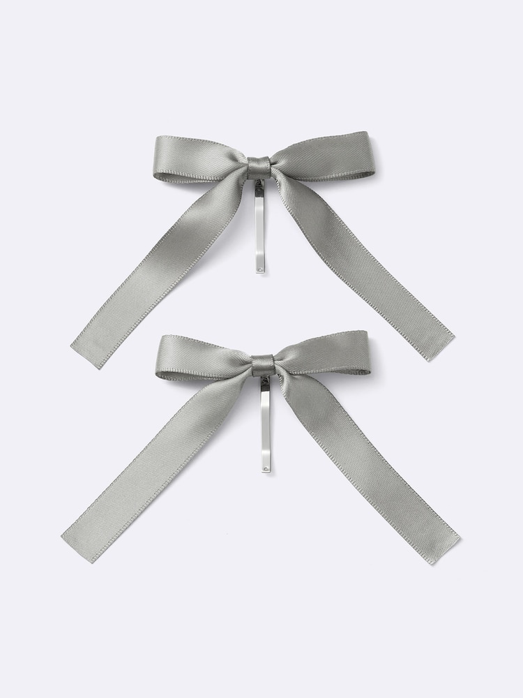 GU公式 | サテンリボンヘアカフ