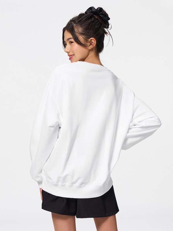 GU公式 | GIRLSライトスウェットオーバーサイズT(長袖)JR