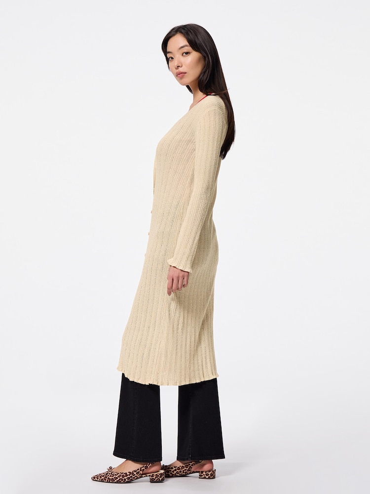 GU公式 | ブークレロングカーディガンNT+E