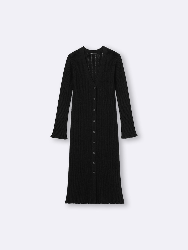 GU公式 | ブークレロングカーディガンNT+E