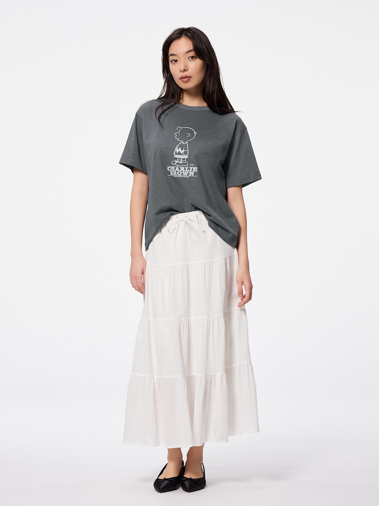 GU公式 | グラフィックT Peanuts+E