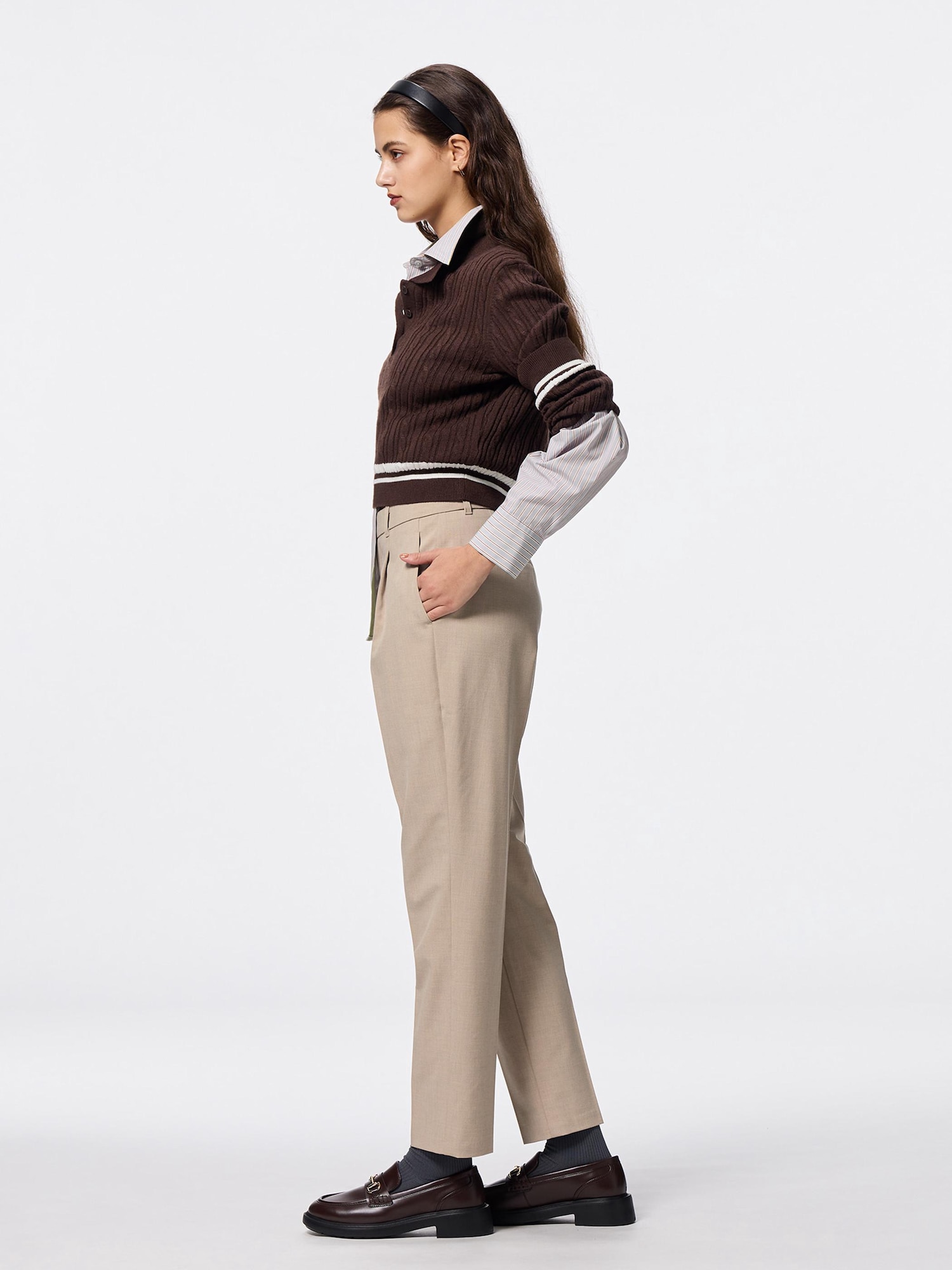 女裝 網路獨家 可機洗窄管褲(褲長稍長73cm)Z+EC | UQ 搜尋