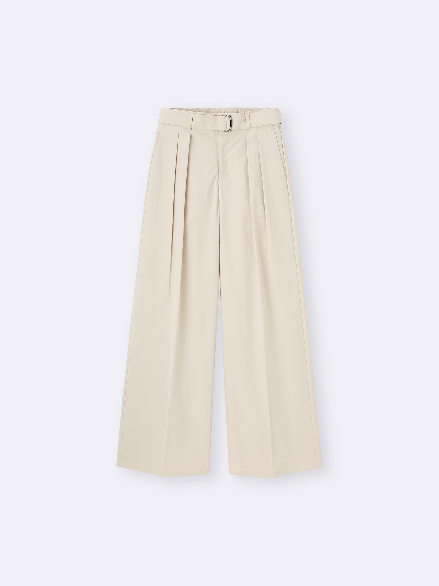 女裝 網路獨家 附腰帶寬褲(褲長稍長80cm)+EC | UQ 搜尋