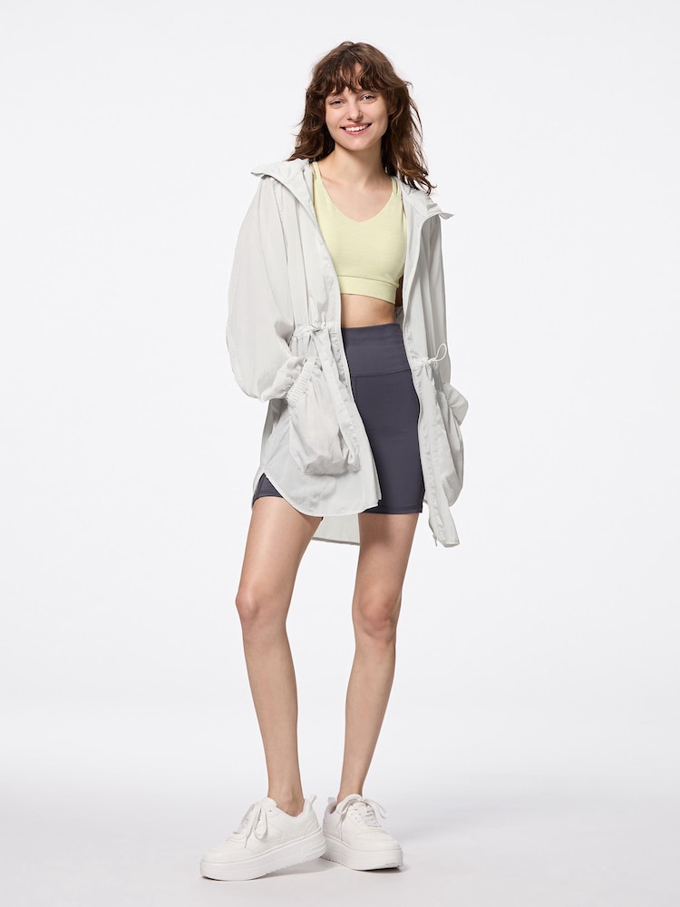 GU公式 | UVカットシアーポケッタブルパーカGA+E