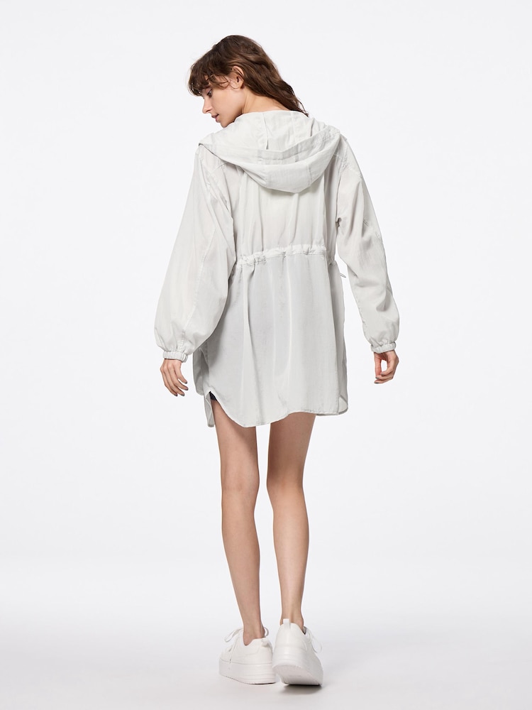 GU公式 | UVカットシアーポケッタブルパーカGA+E