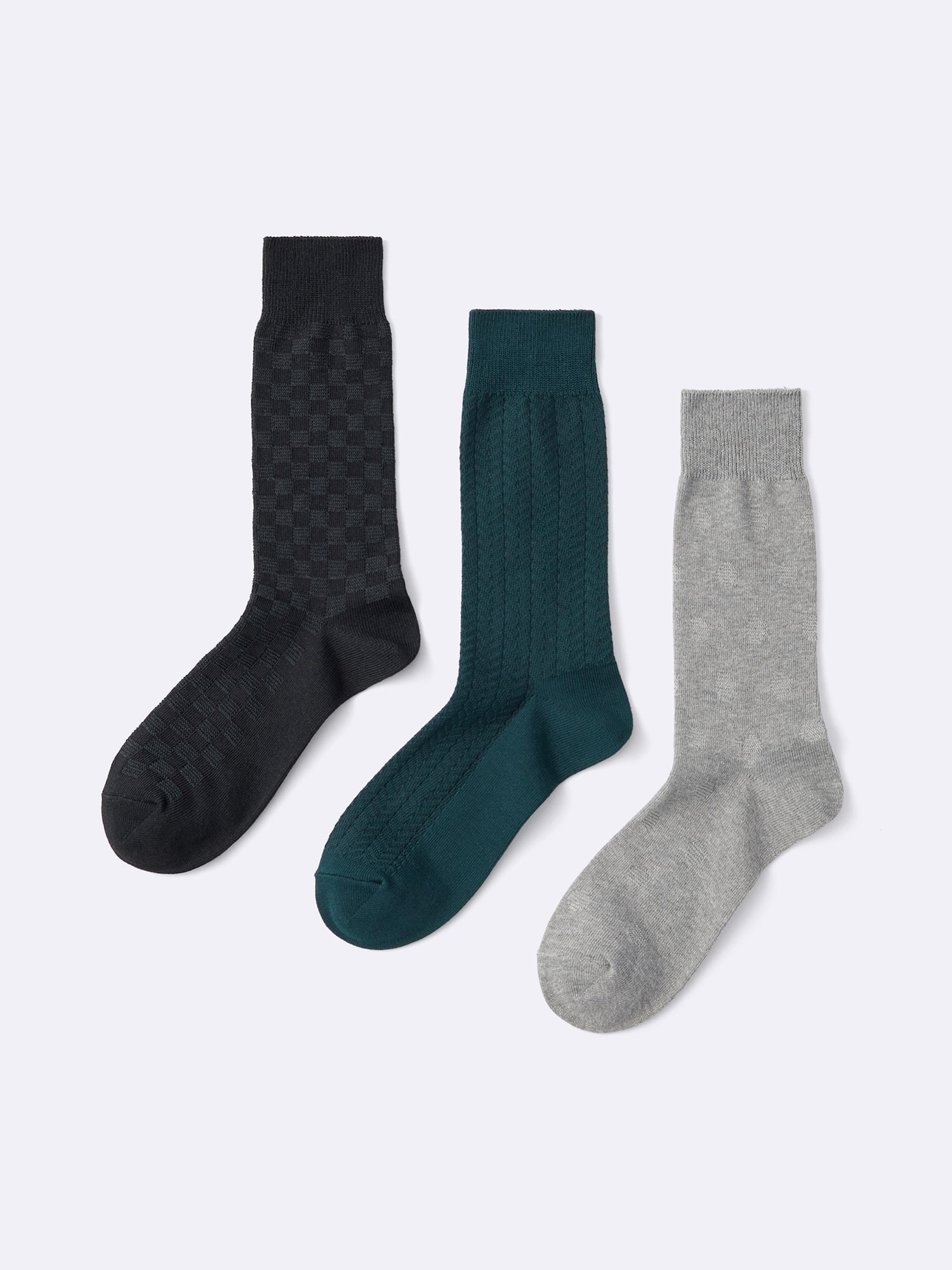 Men's Socks 3-Pack A | GU US