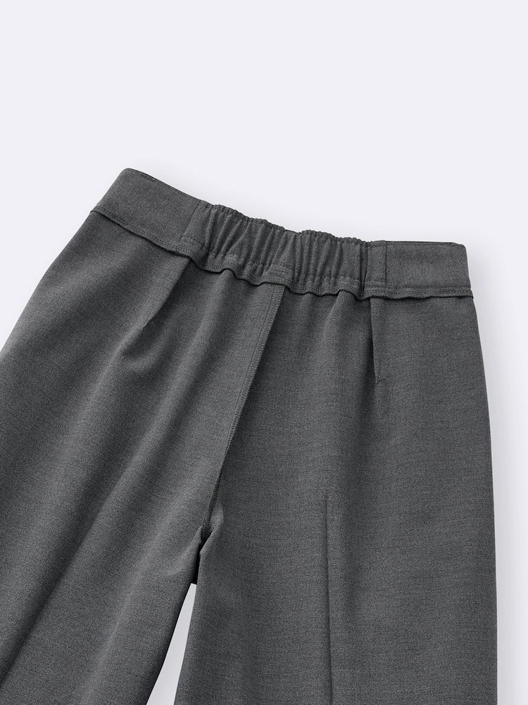 Pleated Wide-Leg Pants | GU US