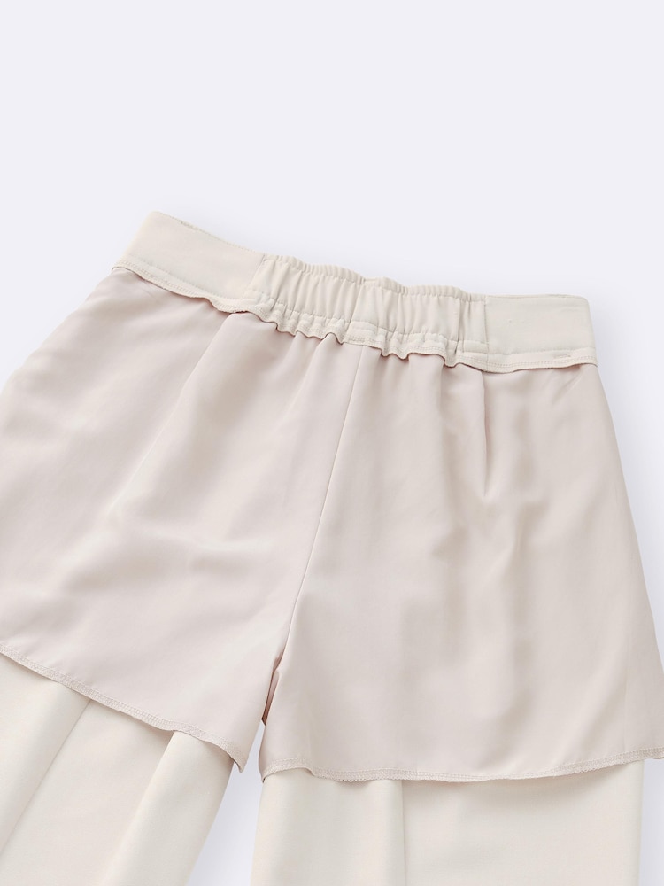 Pleated Wide-Leg Pants | GU US